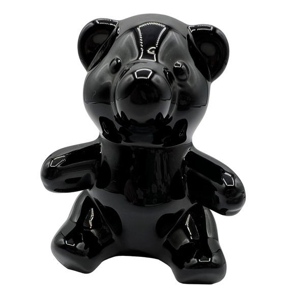 Oneida Crystal | Accents | Vintage Oneida Lead Crystal Black Teddy Bear ...